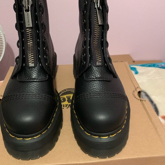 Dr. Martens | Shoes | Brand New Dr Martens Sinclair Zip Front Booties ...